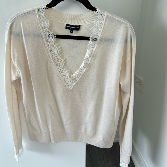 Generation Love | Sweaters | Generation Love Cream Wool And Cashmere ...